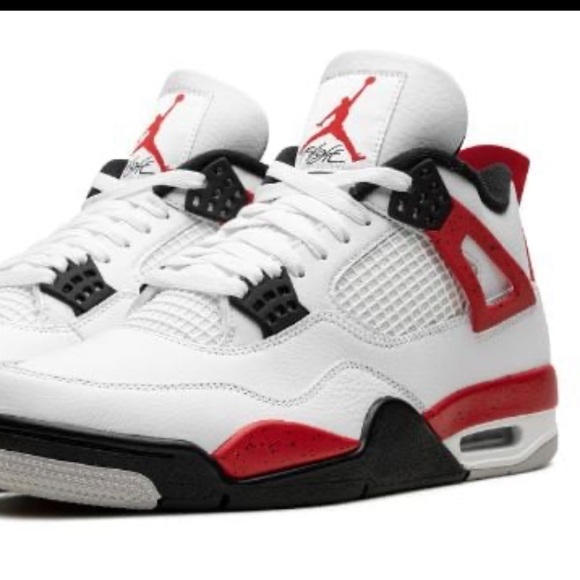 Jordan | Shoes | Nib Air Jordan 4 Red Cement | Poshmark